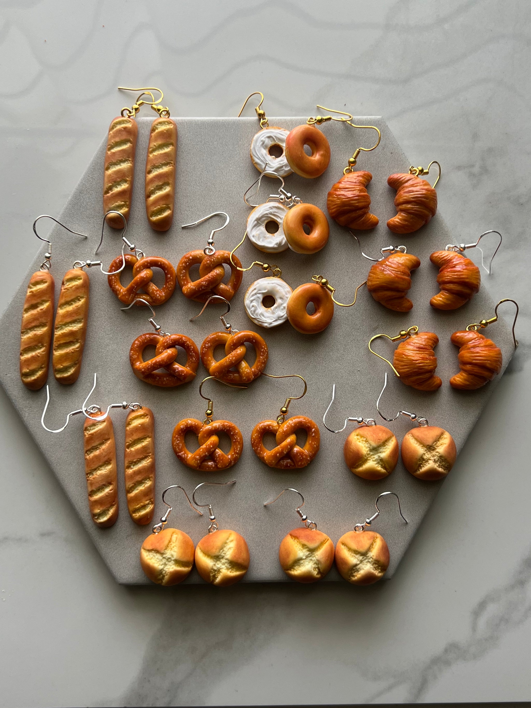 bakery earrings – MannysMiniatures